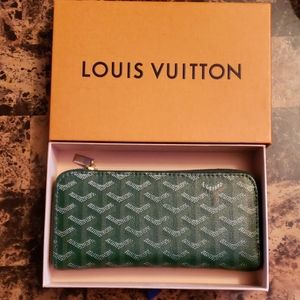 Louis Vuitton | Other | Wallet Lv Box | Poshmark